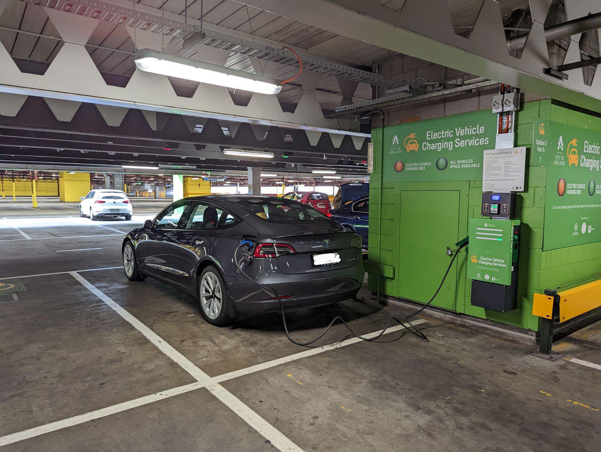 UPark Adelaide Central Market | Adelaide, SA | EV Station