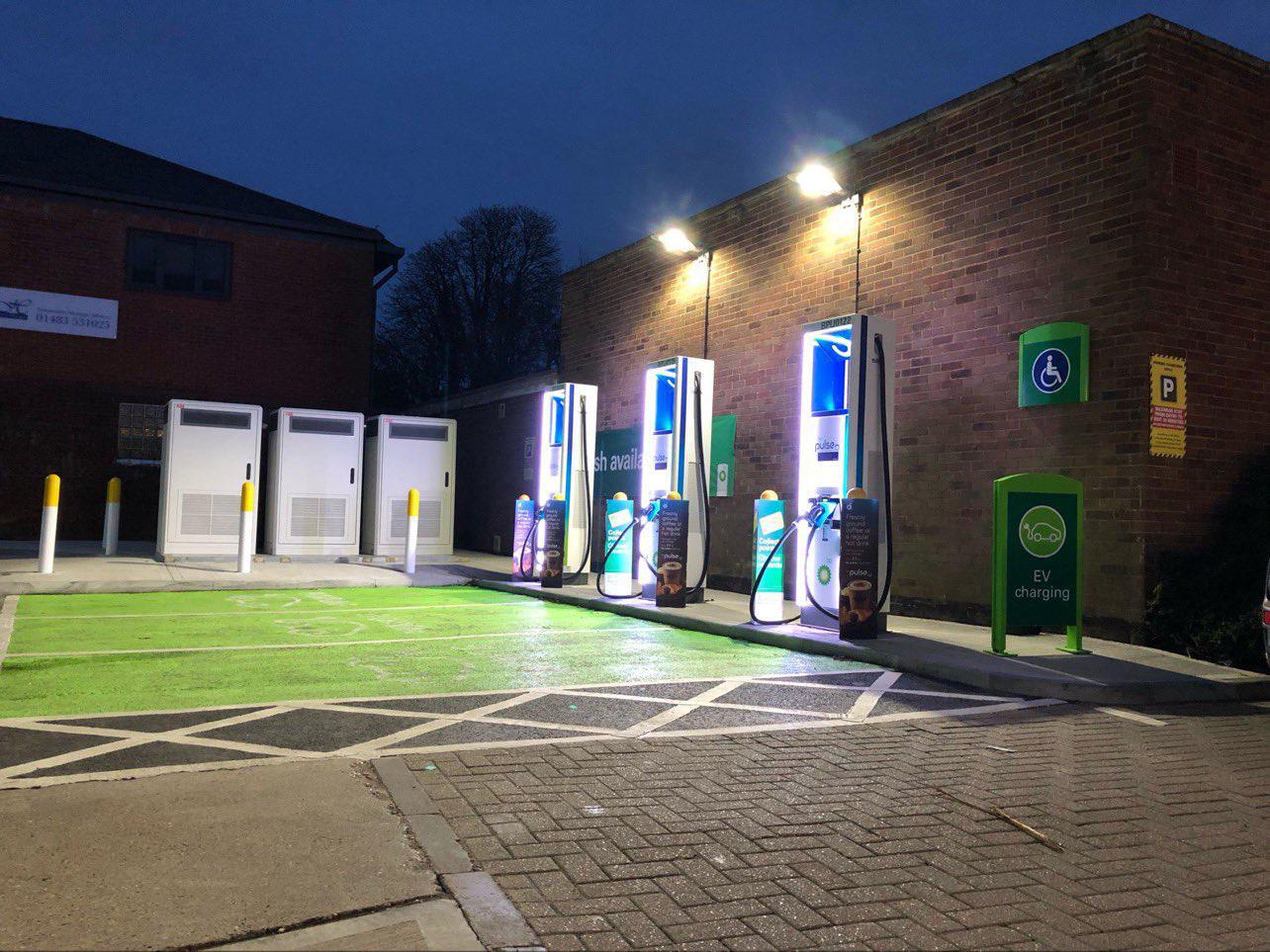 BP M&S Merrow | 213 Epsom Road, Merrow, Guildford, GU1 2RB, UK | EV Station