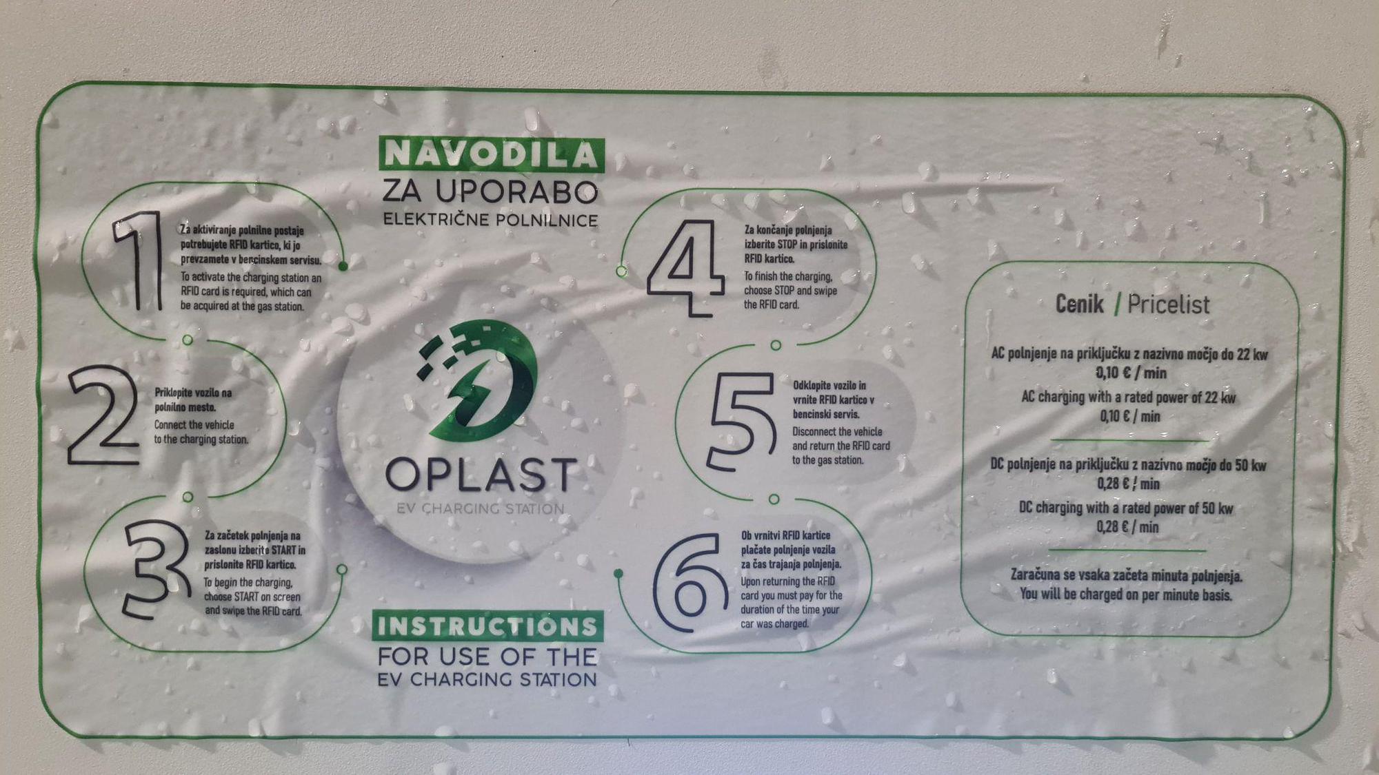 Oplast | Tepanje 4b, 3210 Slovenske Konjice, Slovenija | EV Station