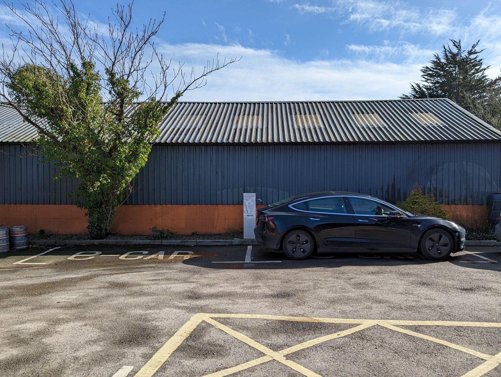 The Courtyard Restaurant | Ferns, WX | EV Station