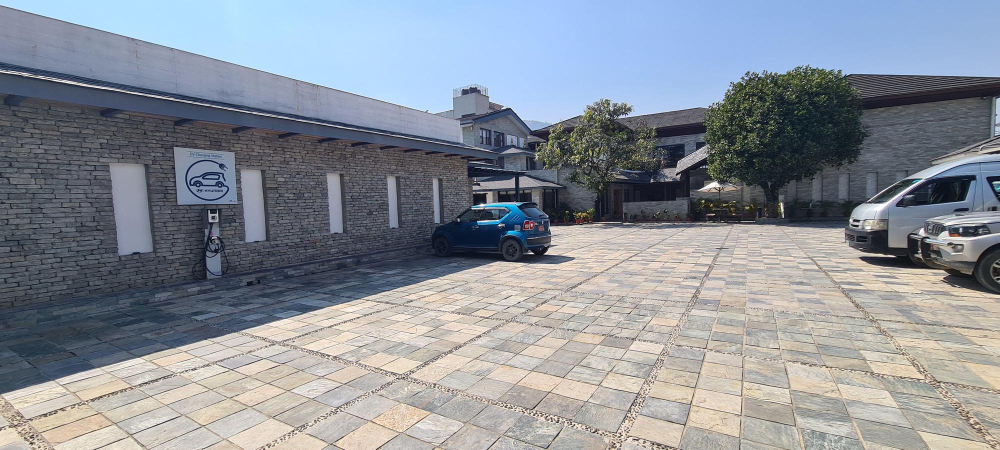 Hotel Barahi, Hyundai 7.2kW AC Charger | Pokhara, Gandaki Province | EV ...