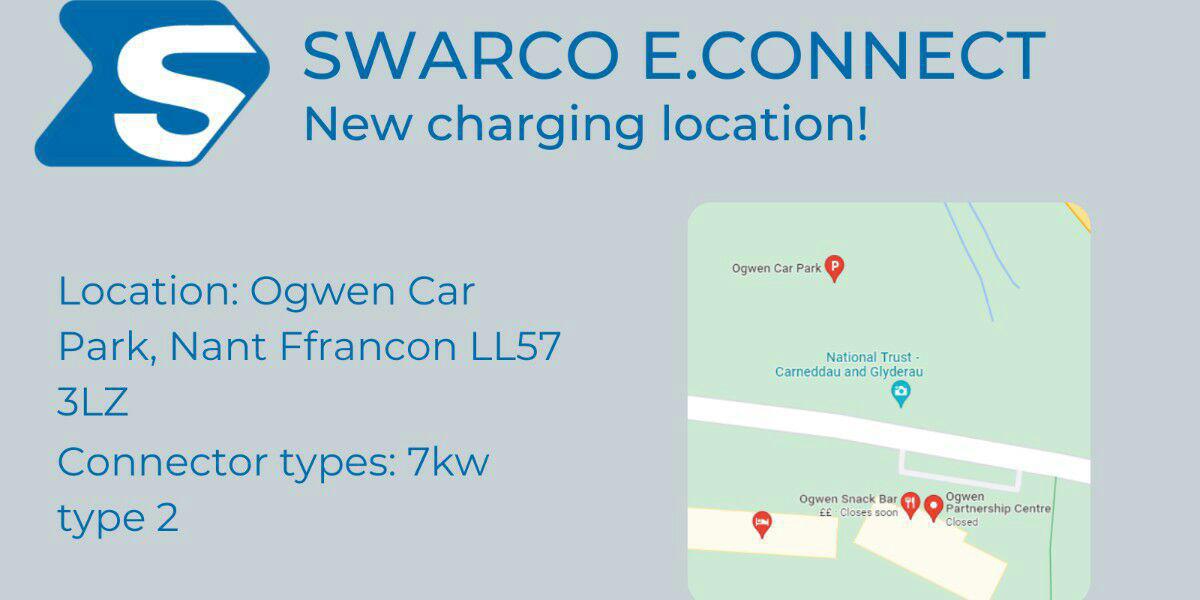 Ogwen Car Park | Nant Ffrancom, Bangor LL57 3LZ, UK | EV Station