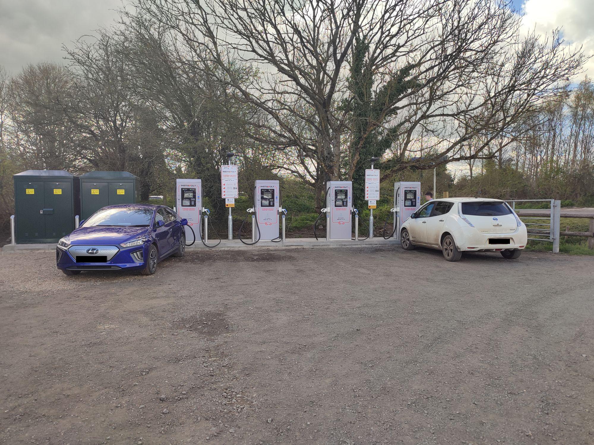 Three Trees Farm Shop & Cafe | Chiseldon, England | EV Station