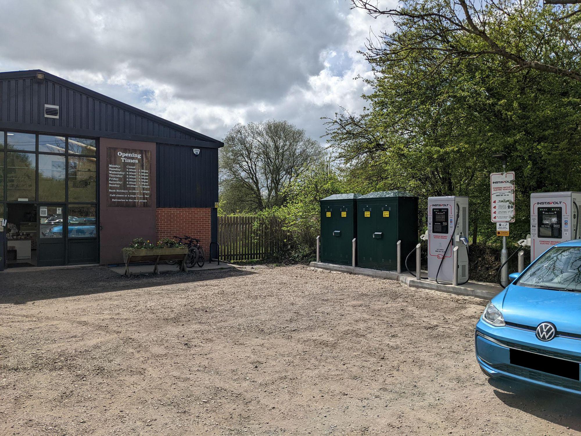 Three Trees Farm Shop & Cafe | Chiseldon, England | EV Station