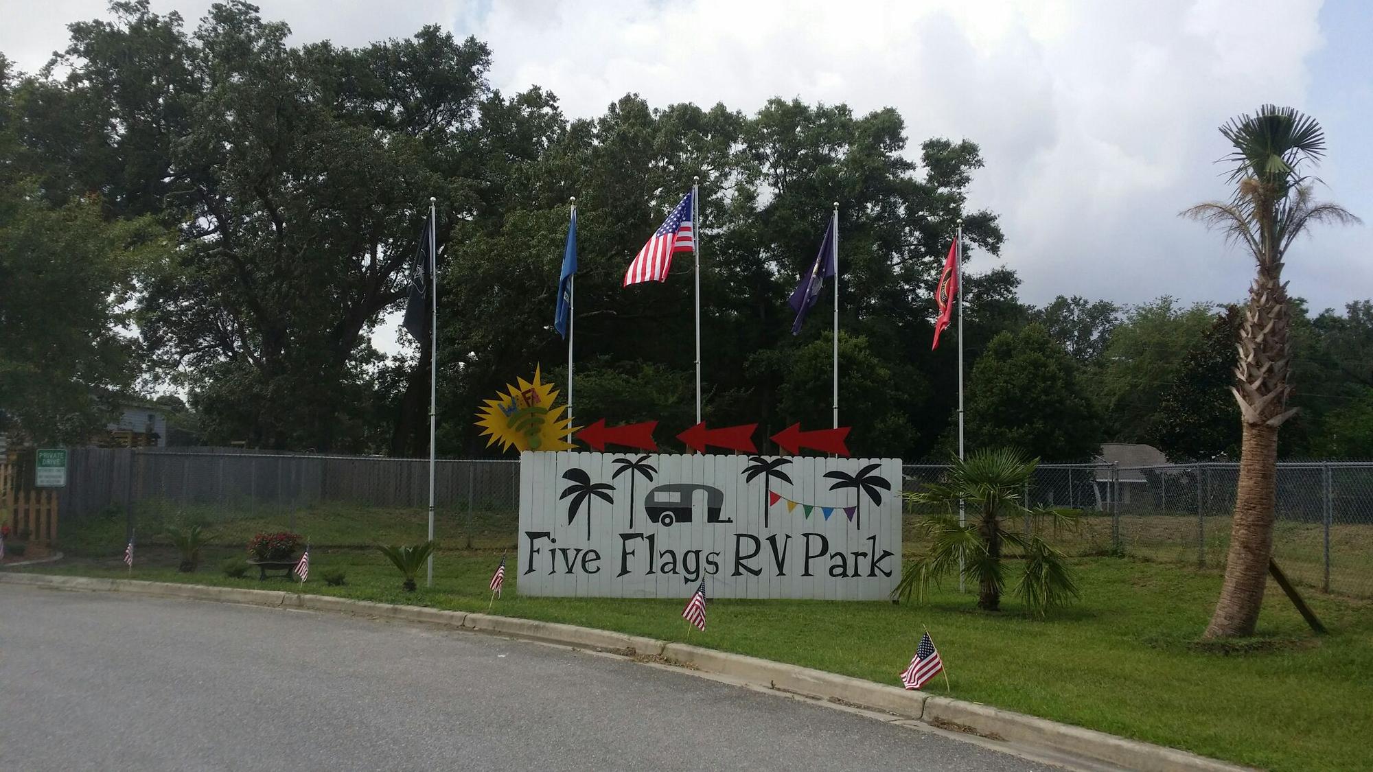 Five Flags RV Park | Pensacola, FL | EV Station