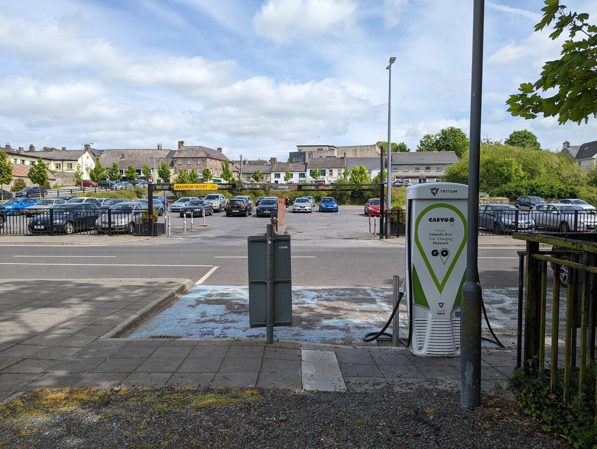 EasyGo Tullow Library | Tullow, CW | EV Station