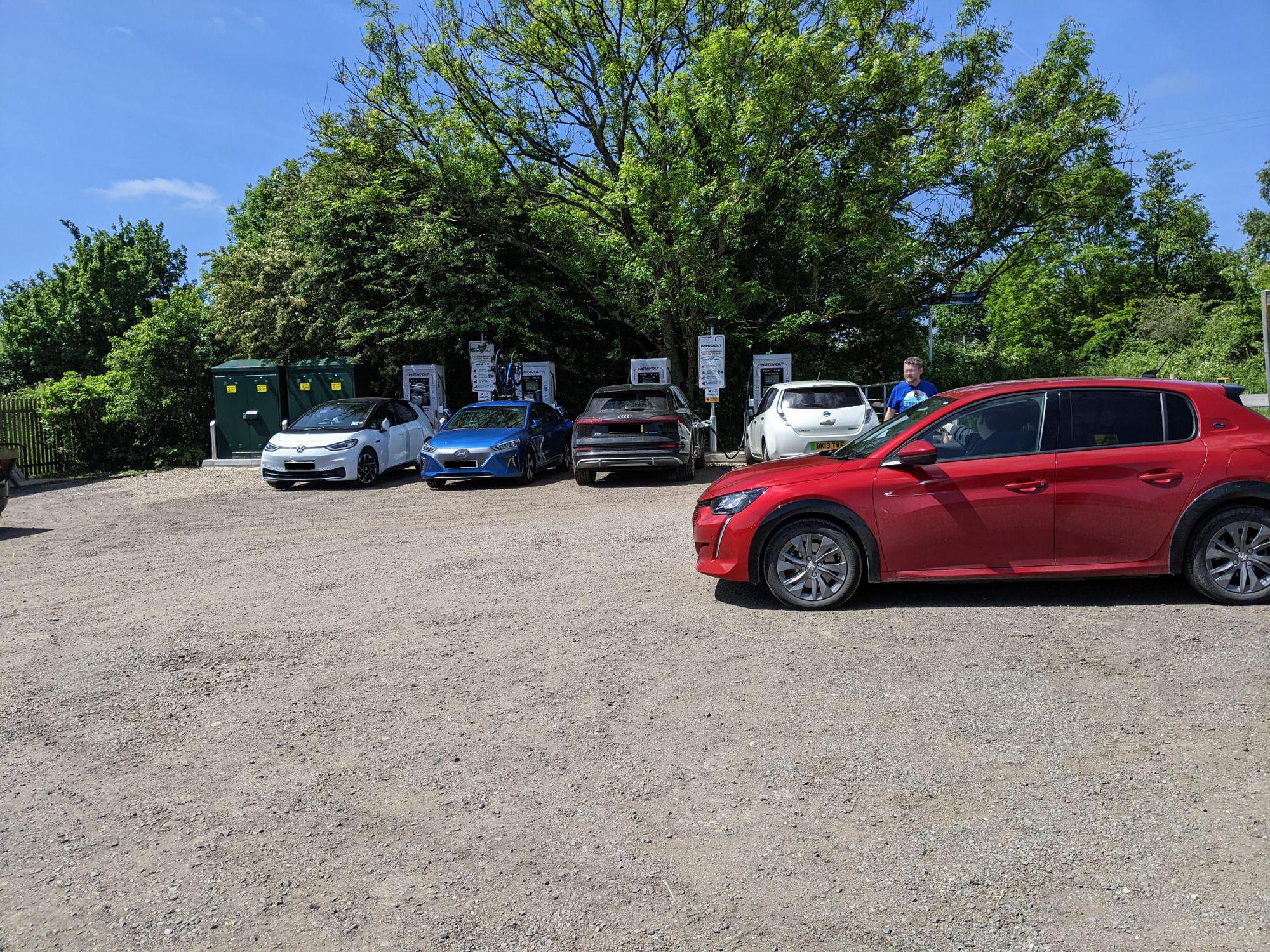 Three Trees Farm Shop & Cafe | Chiseldon, England | EV Station