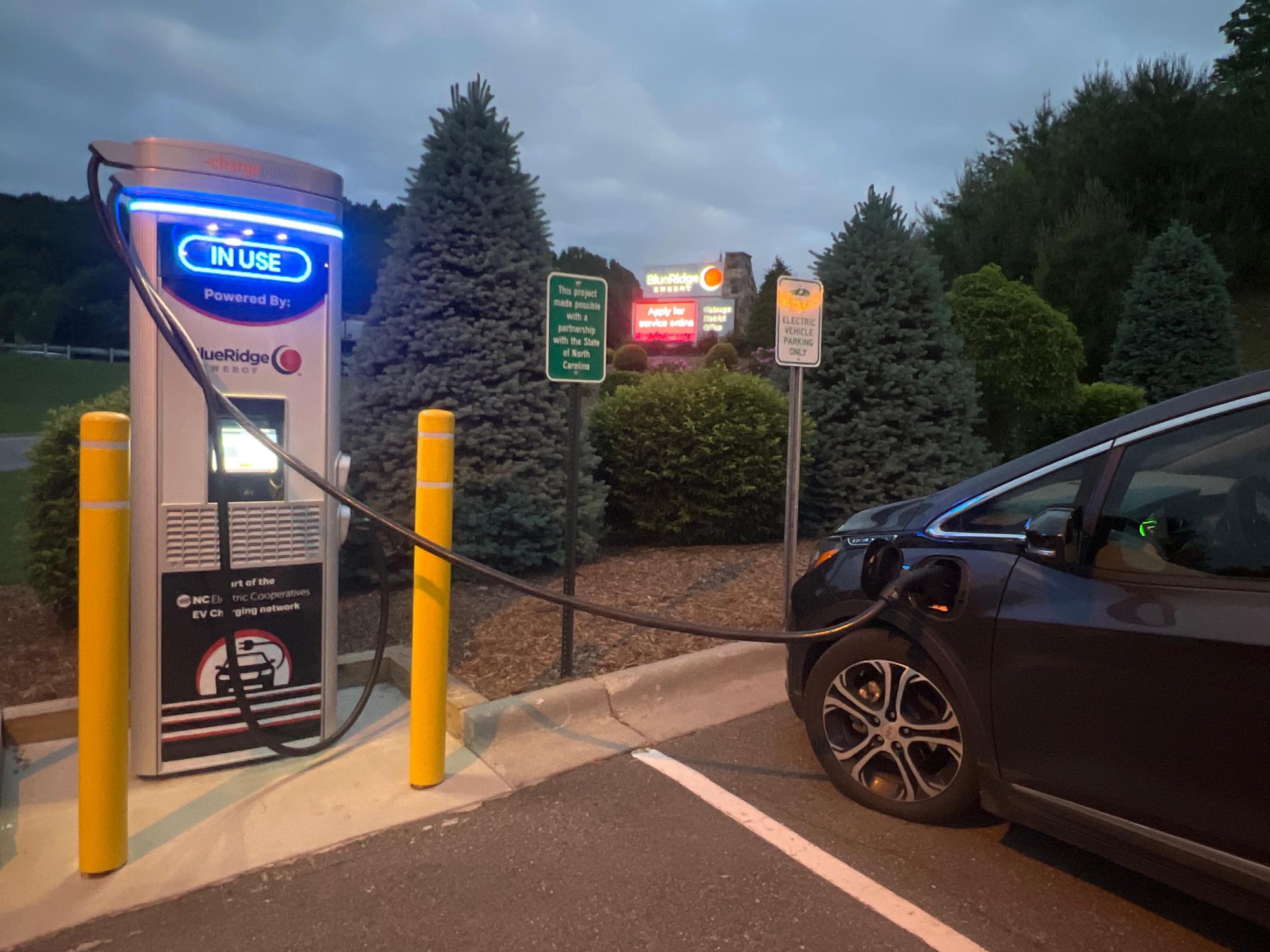 Blue Ridge Energy | Boone, NC | EV Station
