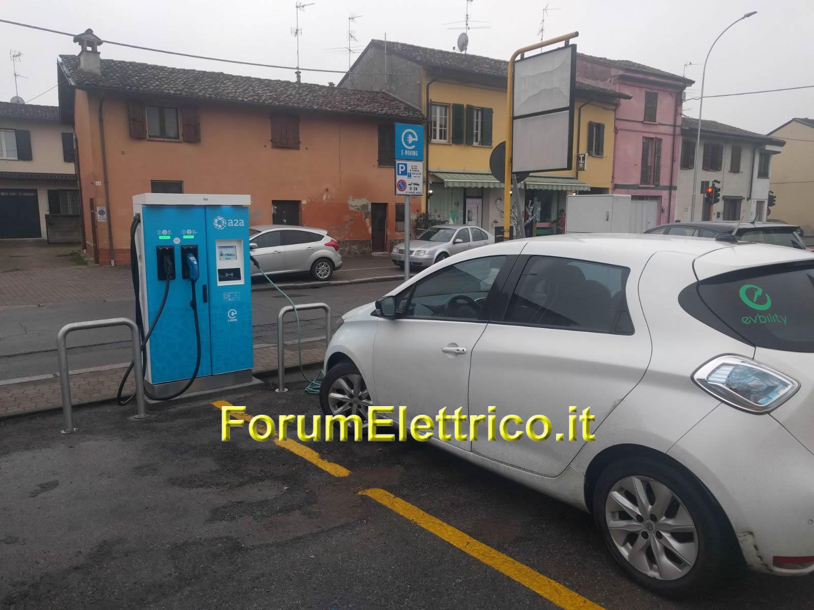 Via Solferino | Castelleone, Lombardia | EV Station