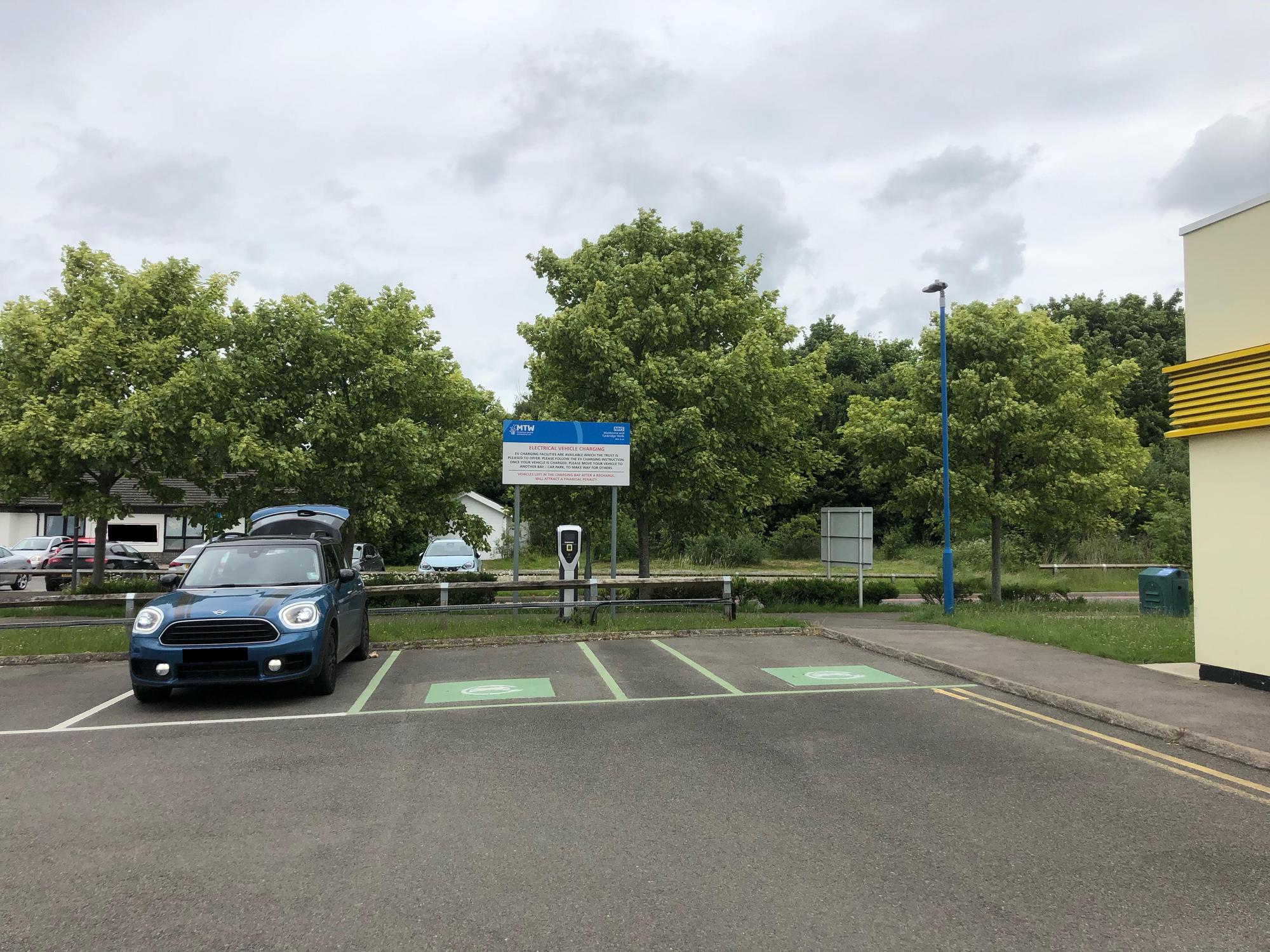Maidstone Hospital | Hermitage Lane, Maidstone, ME16 9QQ | EV Station
