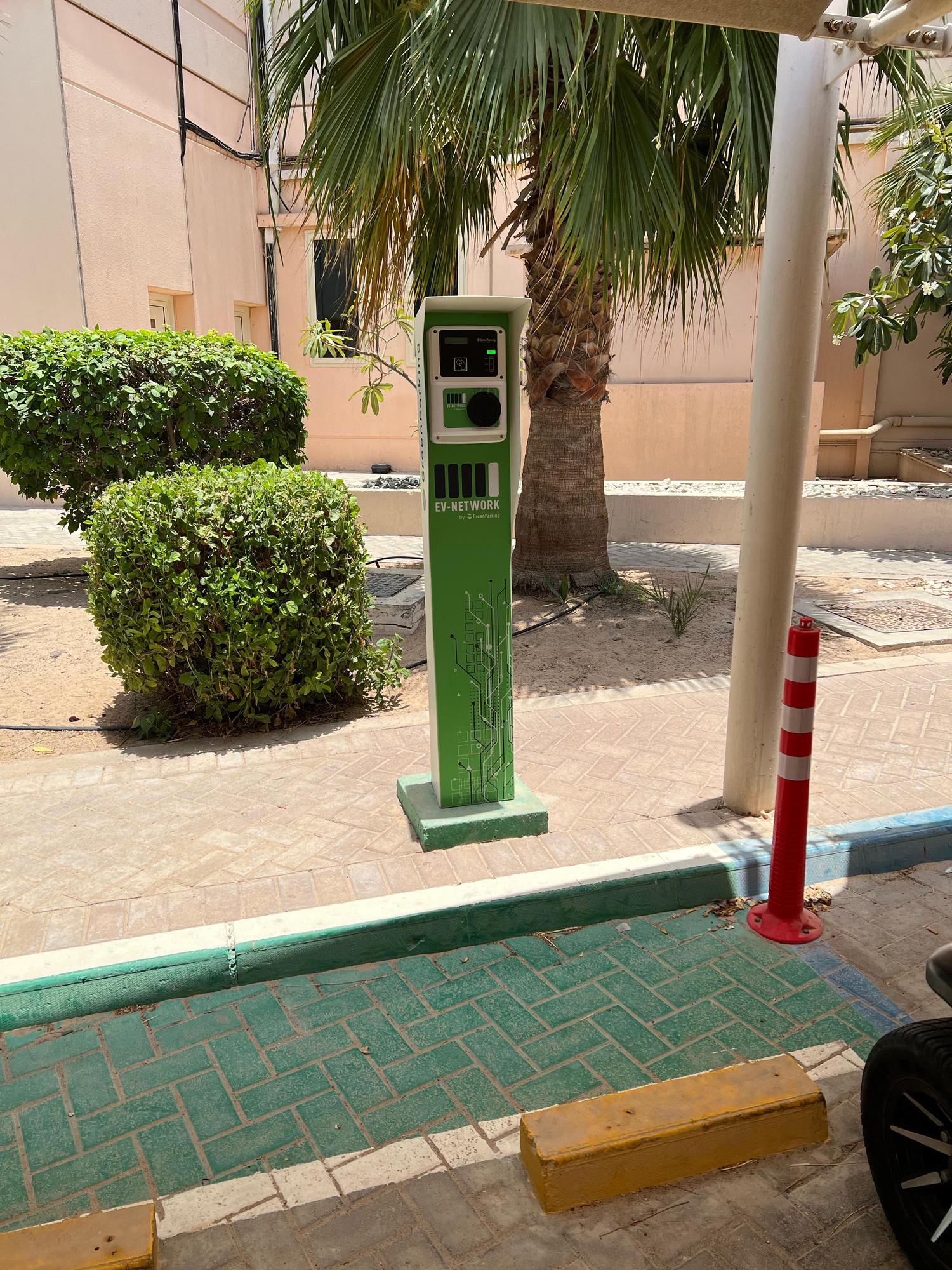 EV network Wallbox @ Danat Jebel Dhana Resort | Jabel Dhanna Danat ...