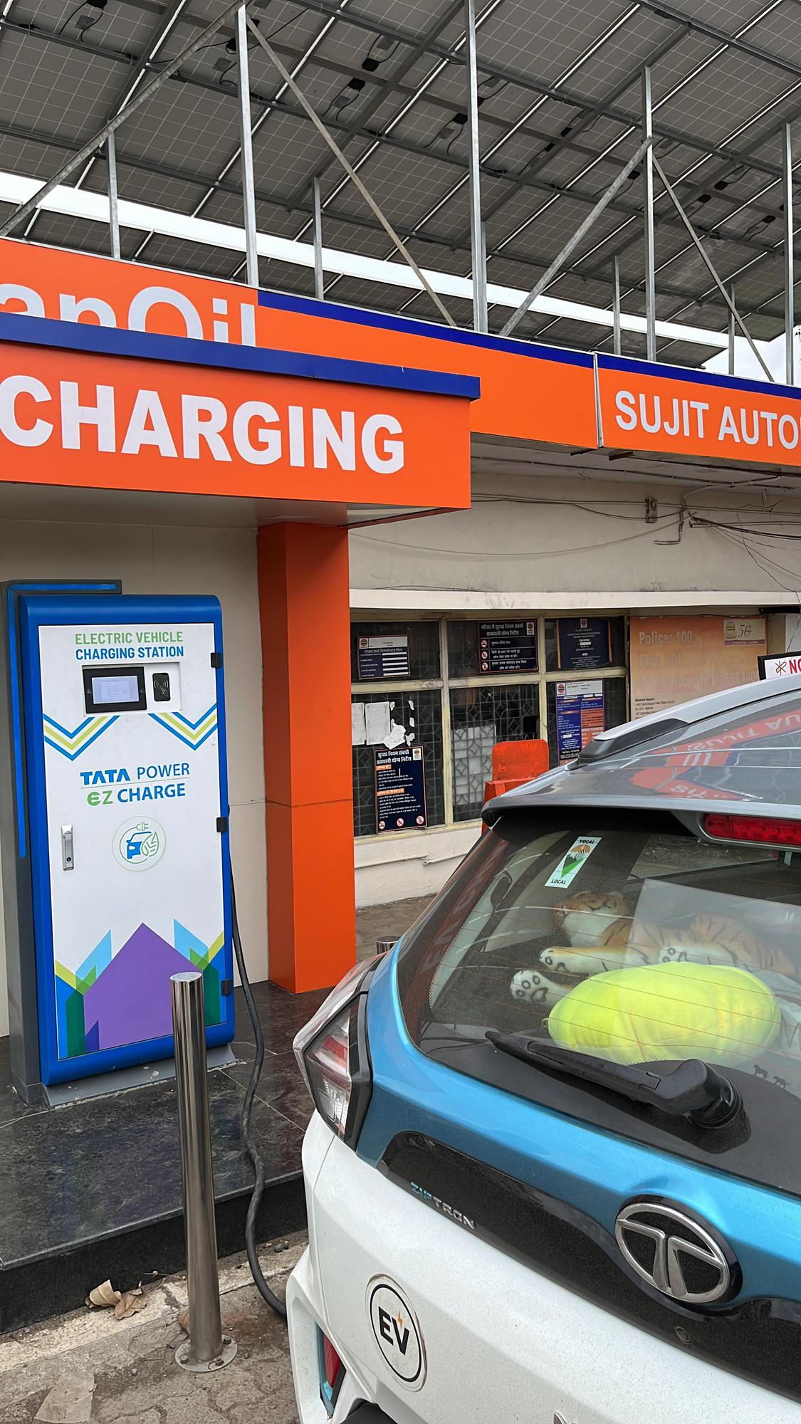 IOCL Pump-Tata Power(30kw) | Bori, MH | EV Station