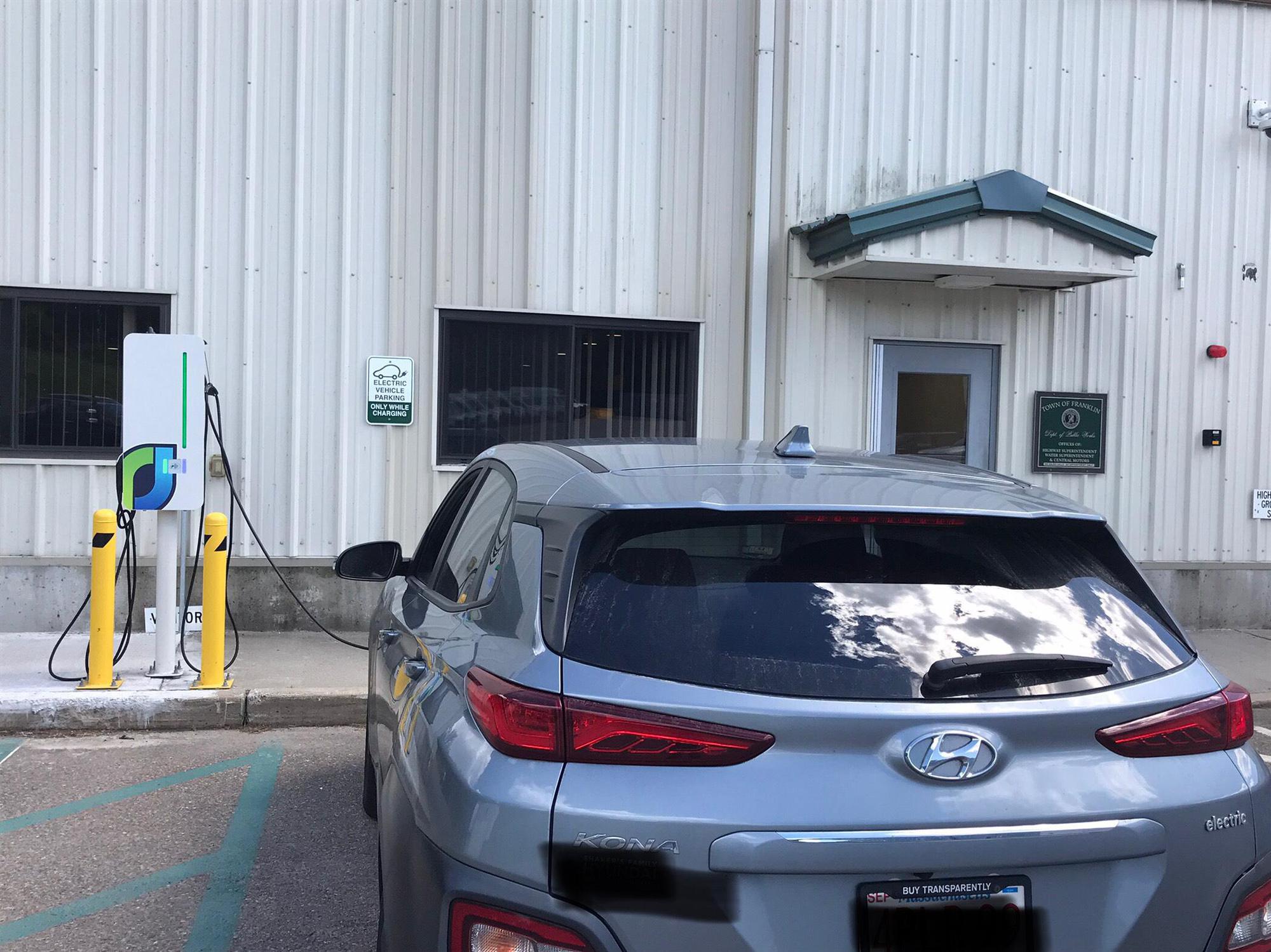 Franklin City DPW - Main Building | Franklin, MA | EV Station