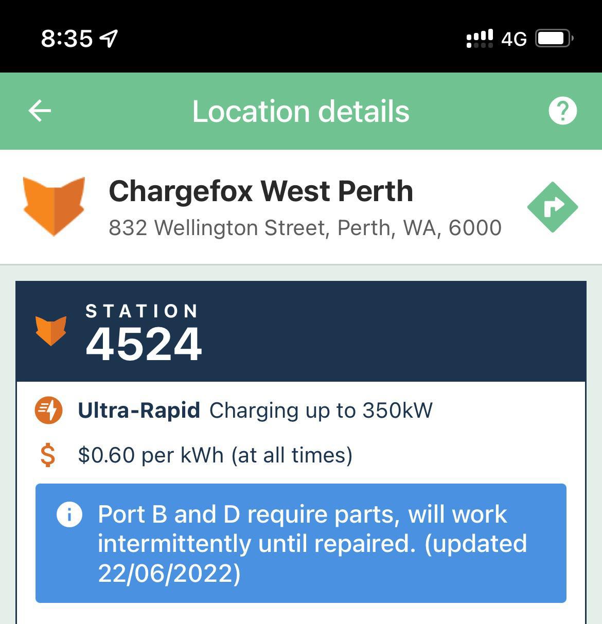 RAC Head Office, West Perth | West Perth, WA | EV Station