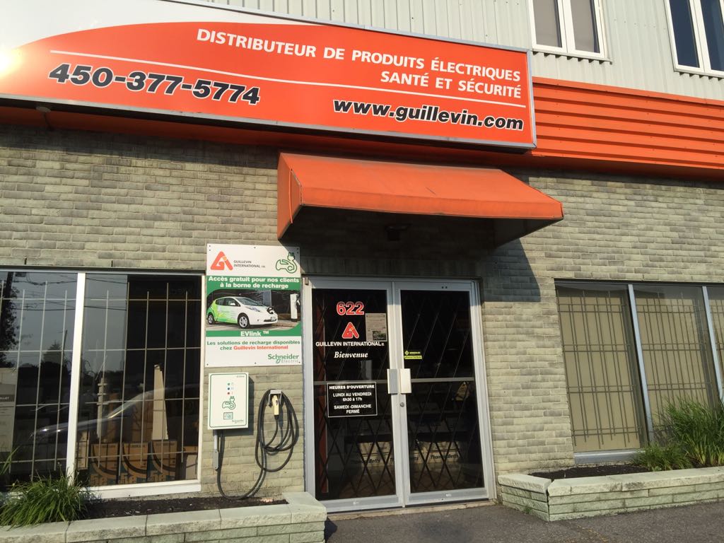 Guillevin International | Salaberry-de-Valleyfield, QC | EV Station