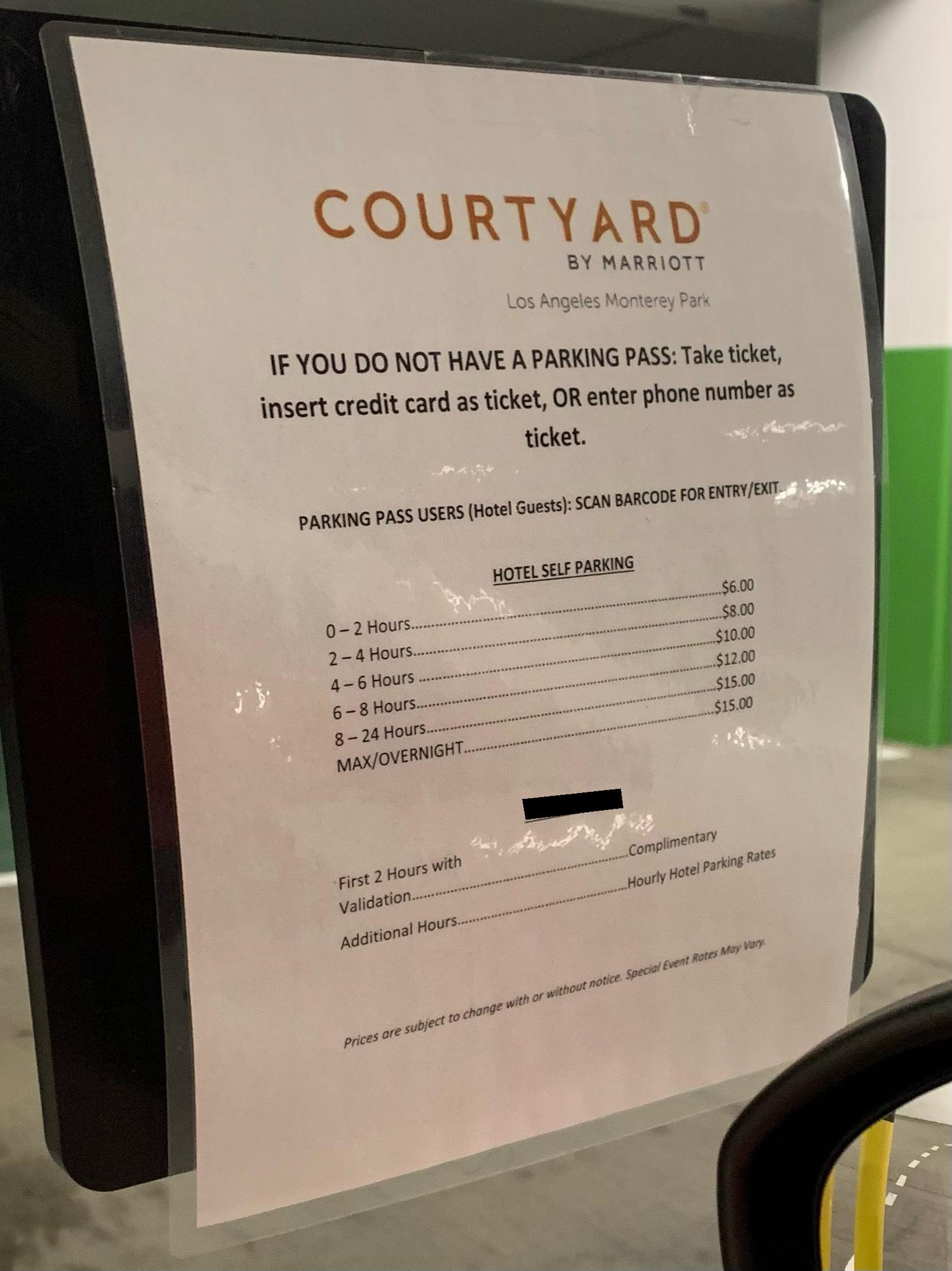 Courtyard by Marriott | Monterey Park, CA | EV Station