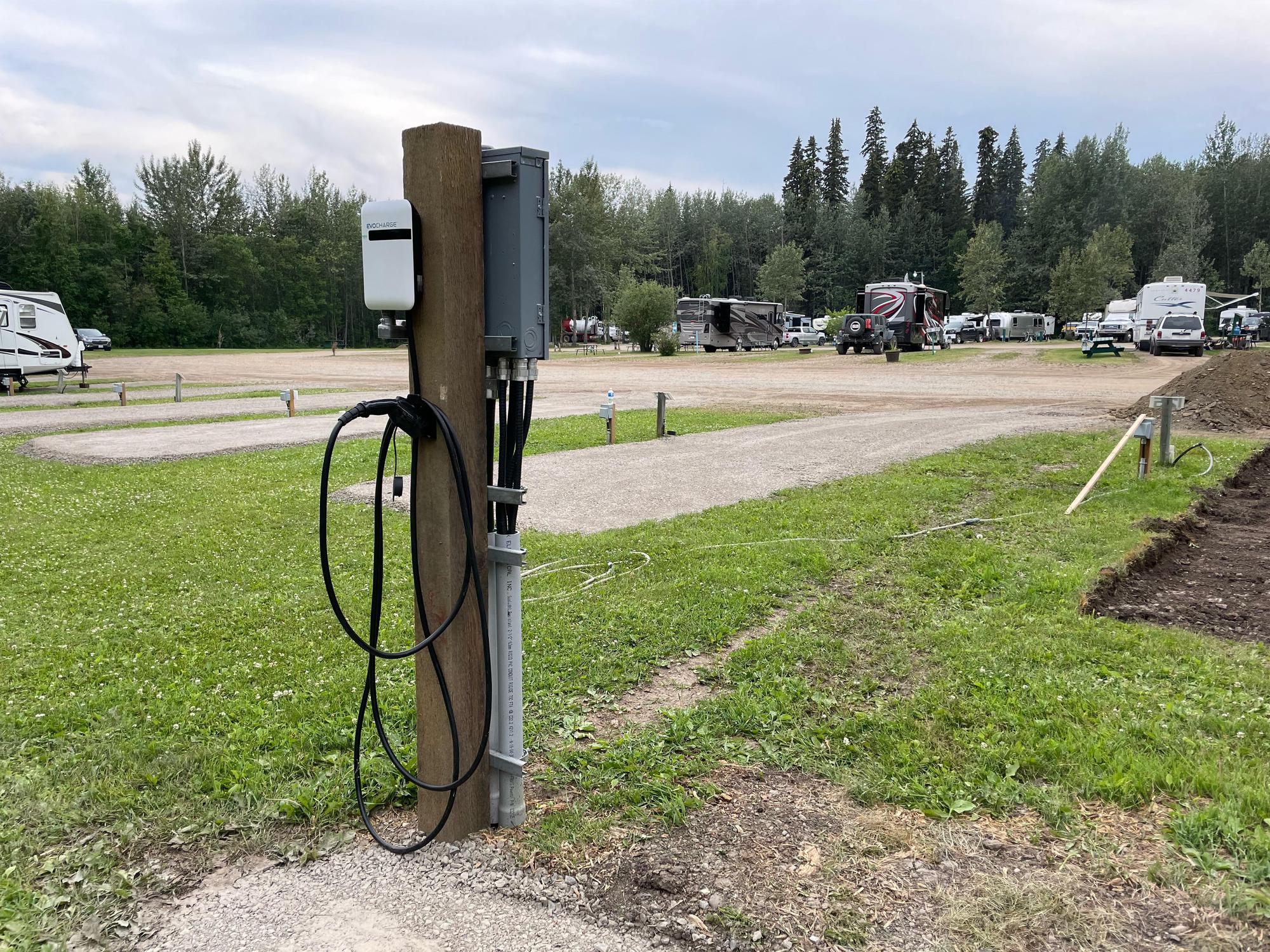 Triple "G" Hideaway RV Park & Campground | Fort Nelson, BC | EV Station