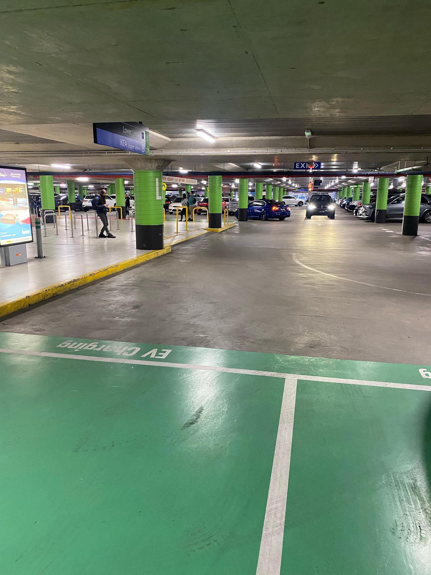 Victoria Gardens Shopping Centre - Car Park Green Level | Richmond, VIC ...
