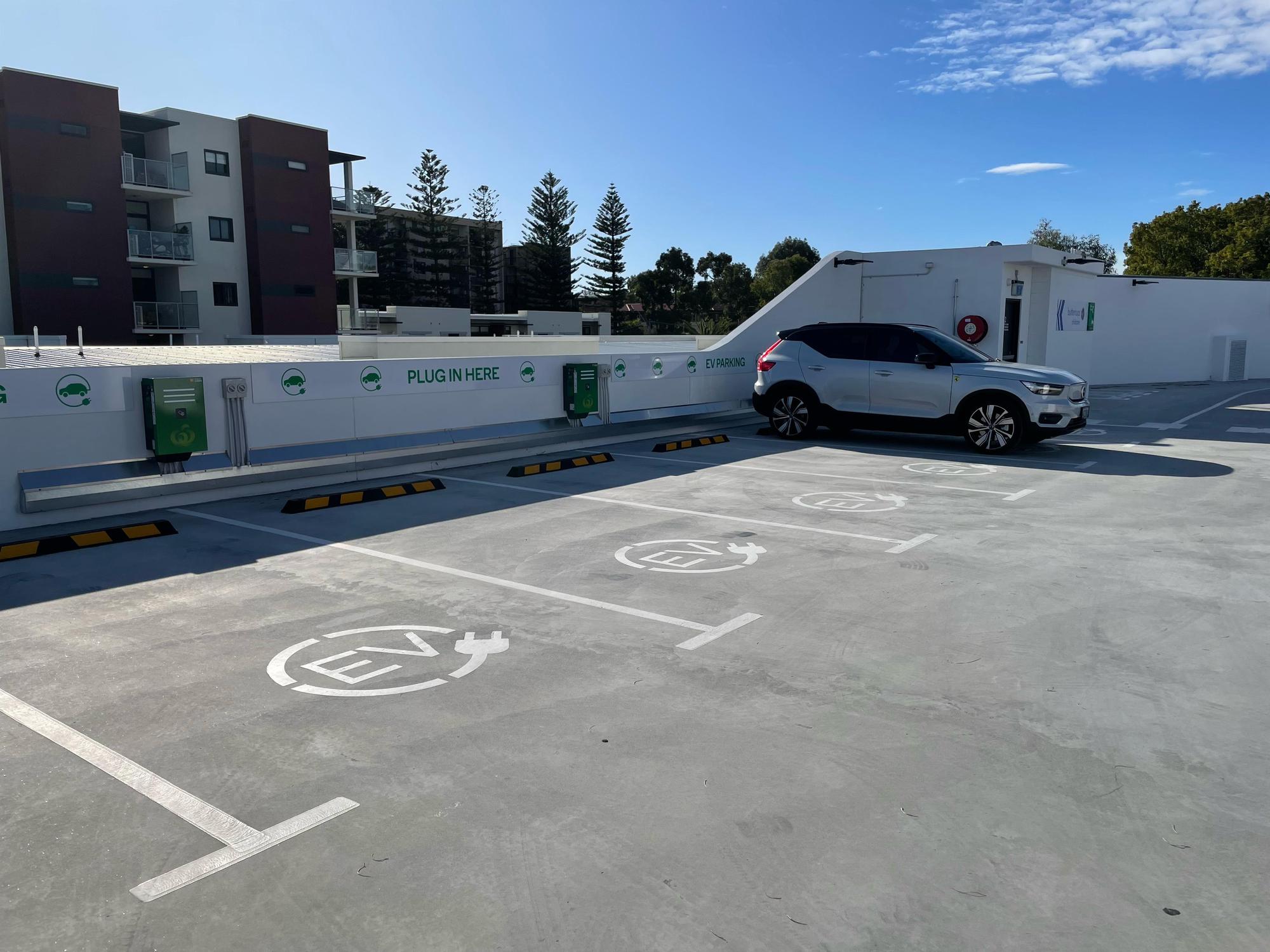 Woolworths Highgate | Perth, WA | EV Station