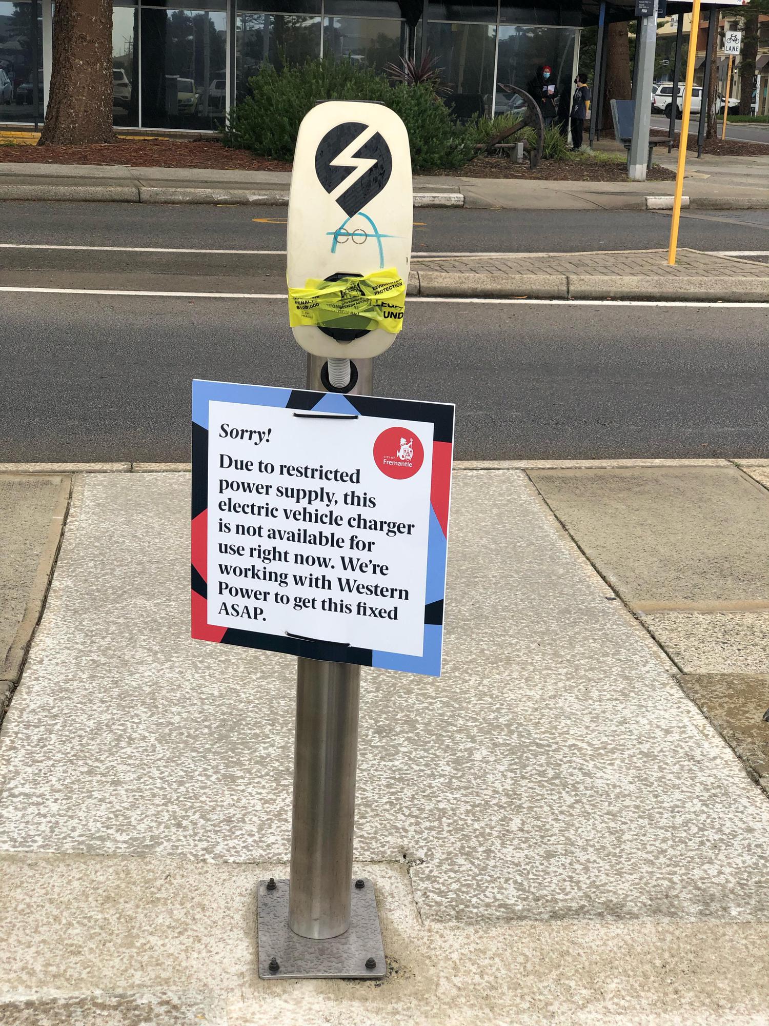 Marine Terrace Parking Lot | Fremantle, WA | EV Station