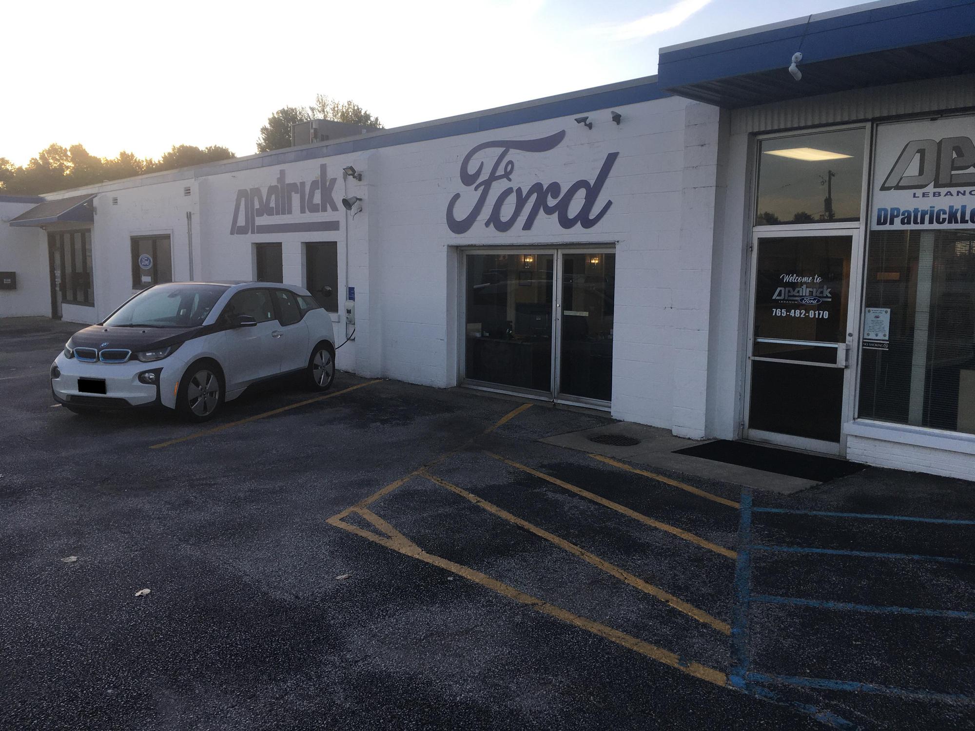 D-Patrick Lebanon Ford - Service | Lebanon, IN | EV Station
