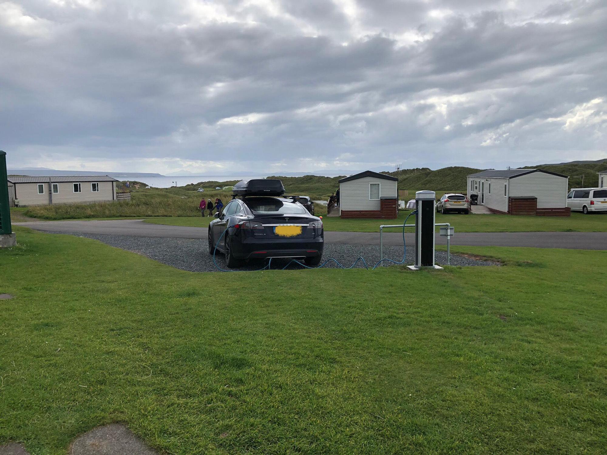 Big Sands Caravan And Camping | Big Sands, Gairloch, Scotland | EV Station
