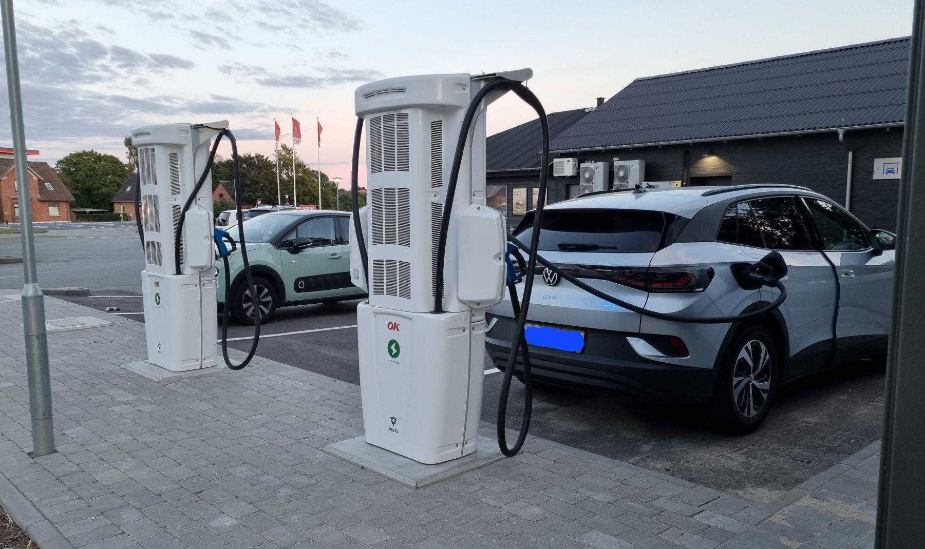 OK Ødum | Landevejen 203, Ødum, 8370 Hadsten, Denmark | EV Station