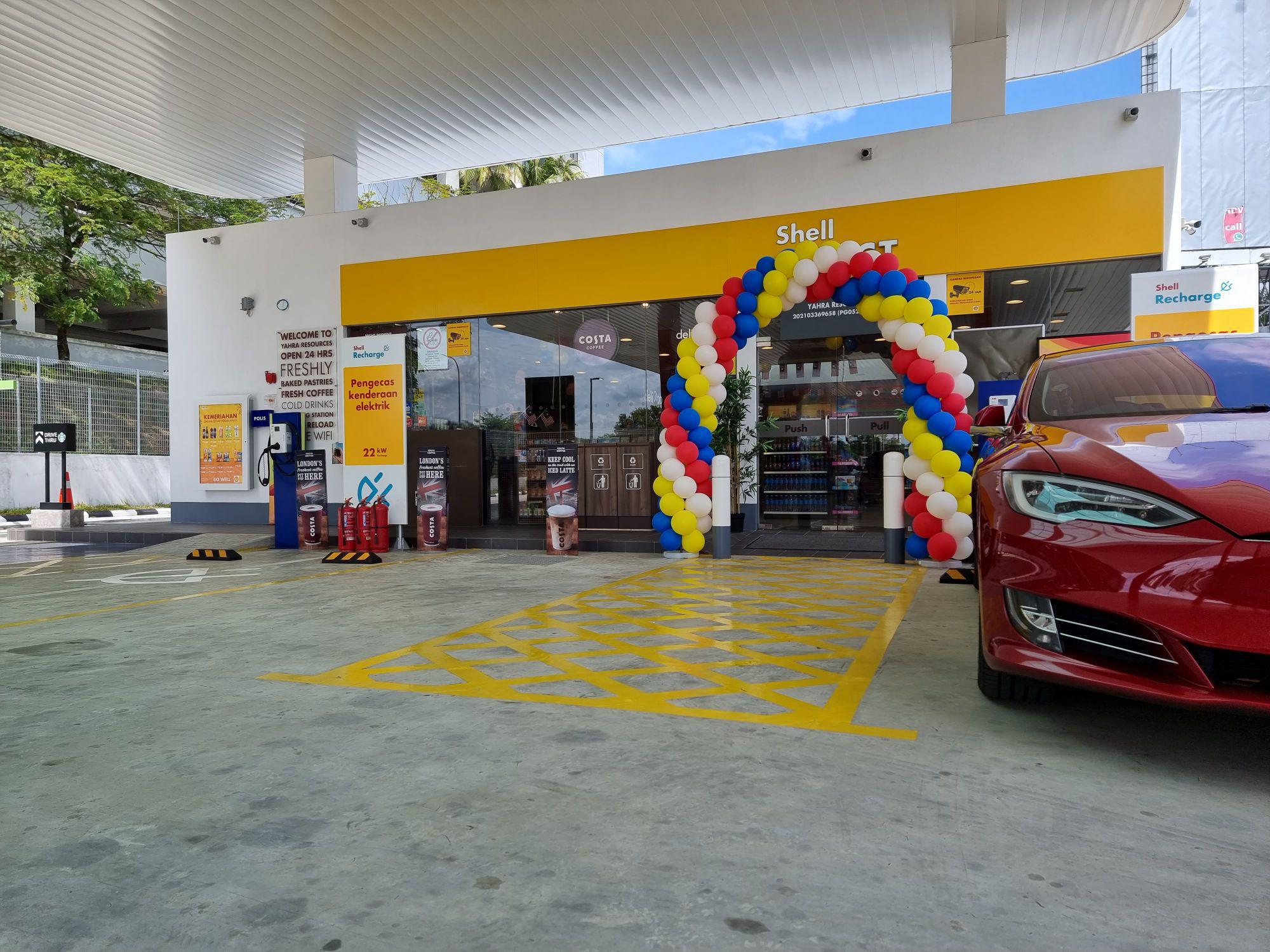 ParkEasy | Shell LDP Puchong South (180kW DC) | Seri Kembangan ...