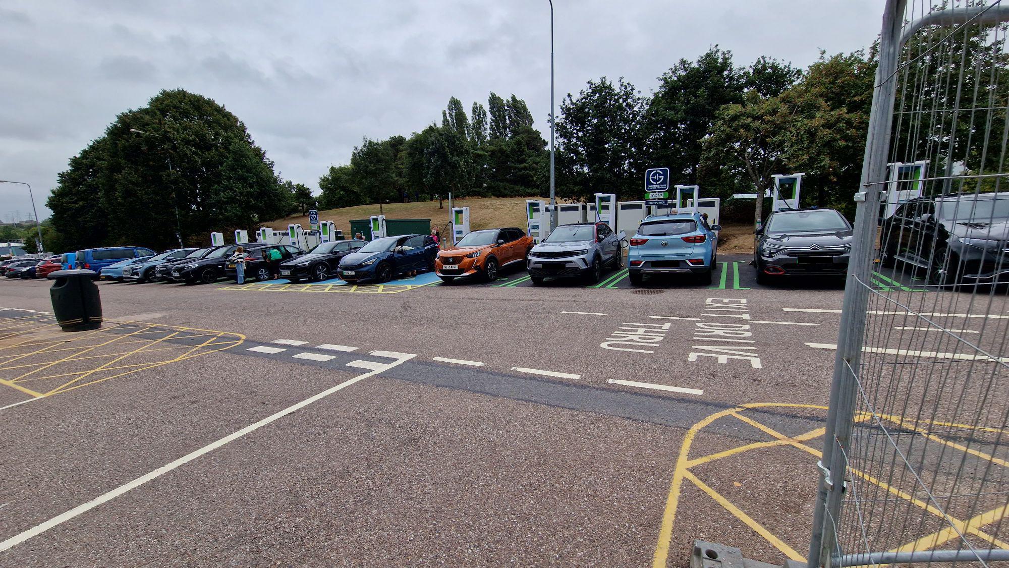 Moto Exeter (2) | Exeter, England | EV Station