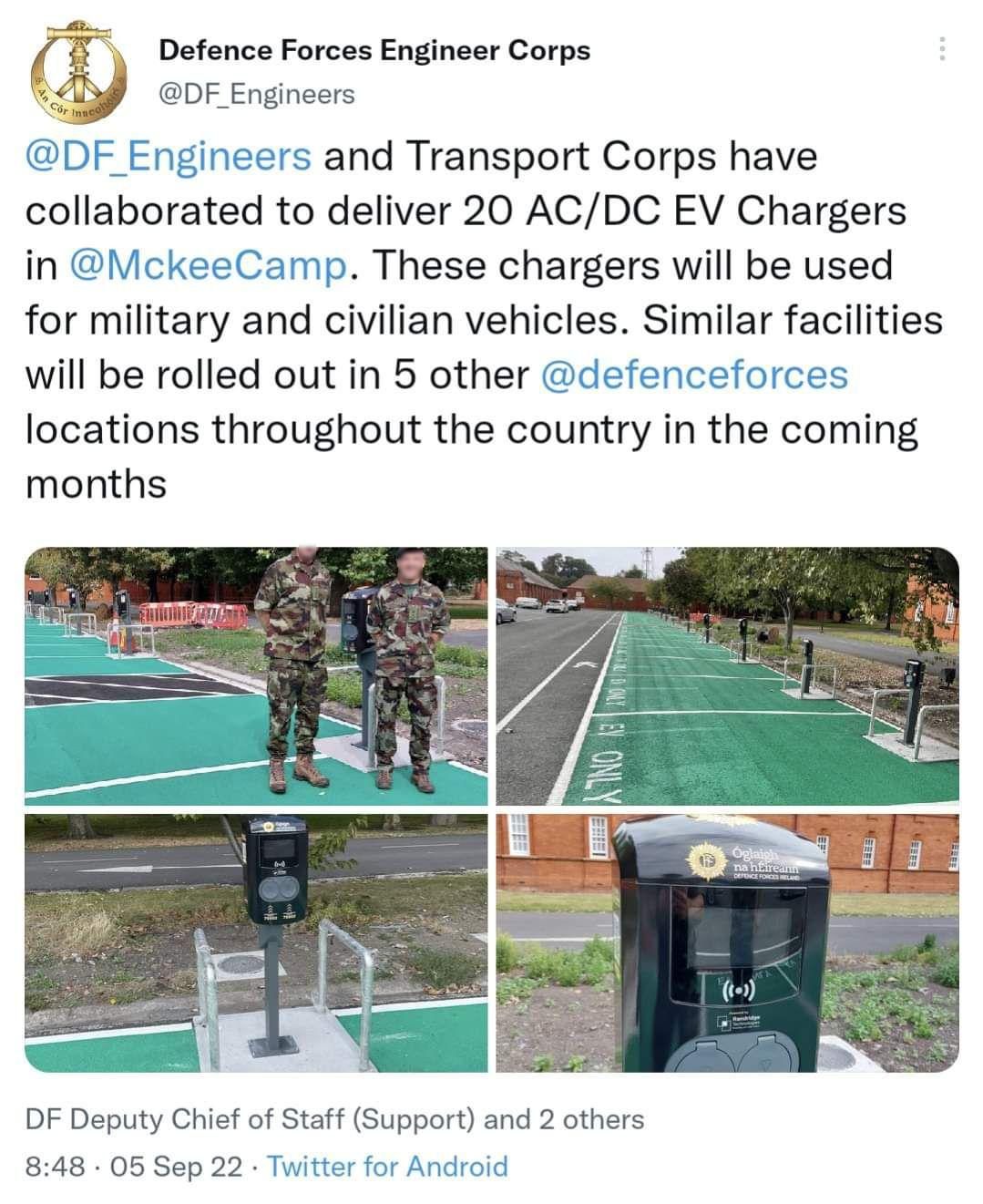 McKee Barracks Officers Mess | Dublin, D | EV Station