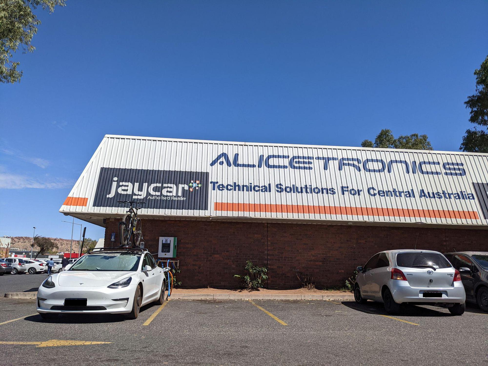 Alicetronics-OutbackEV | Alice Springs, NT | EV Station