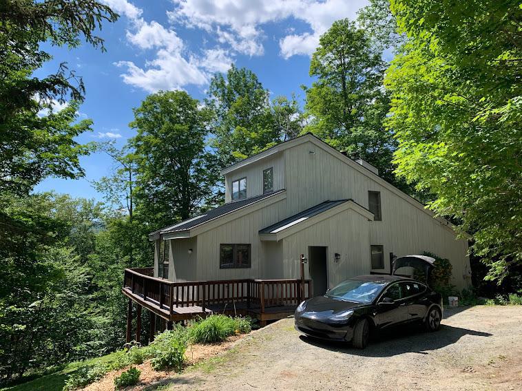 Ski Family Lodge AirBnB | Winhall, VT | EV Station