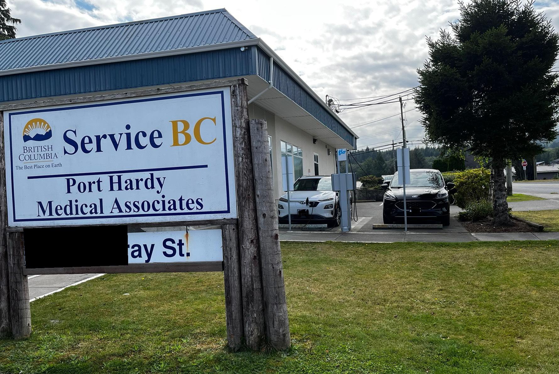 Service BC Centre Port Hardy | Port Hardy, BC | EV Station
