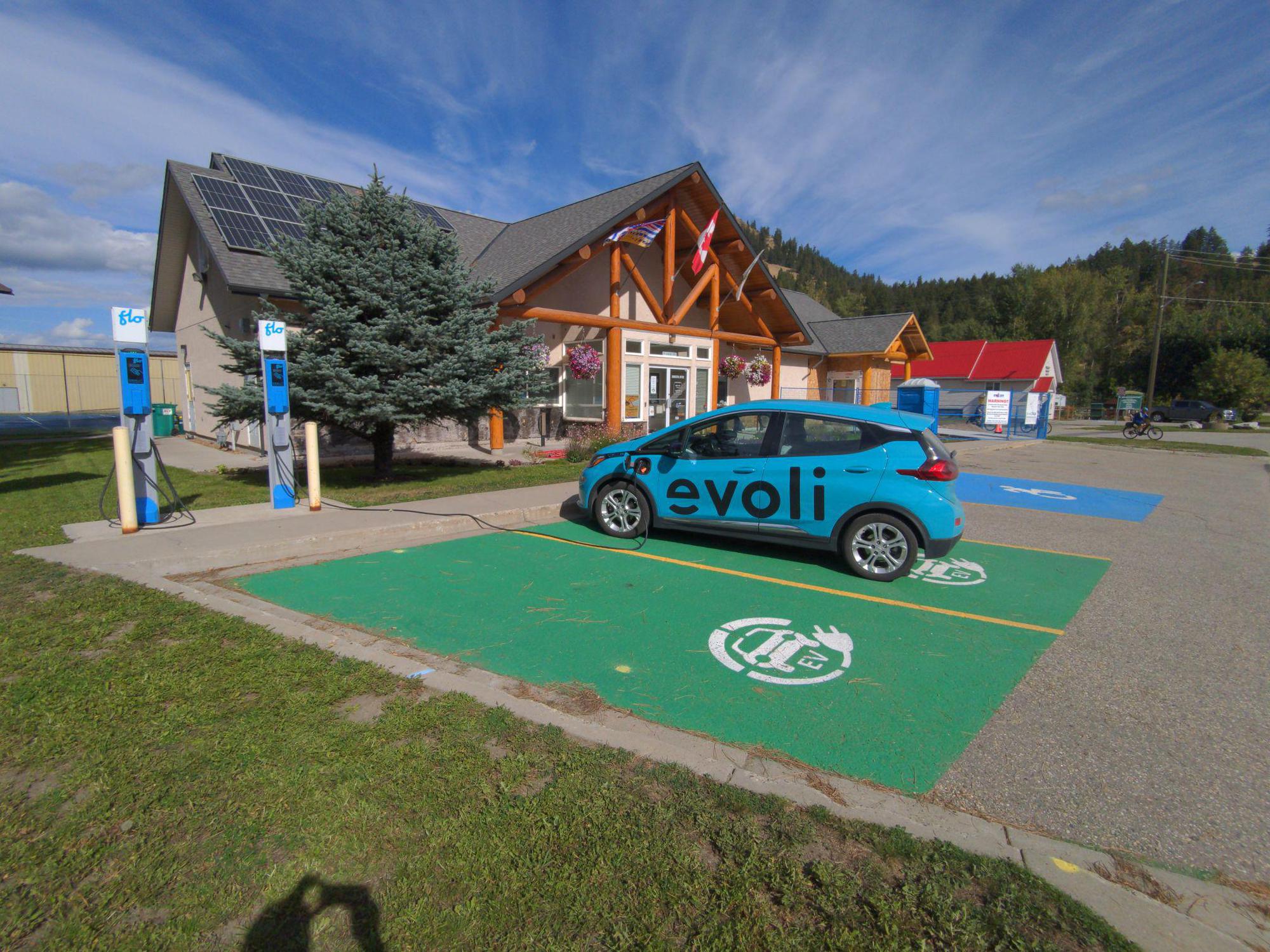 Lumby Municipal Office | Lumby, BC | EV Station