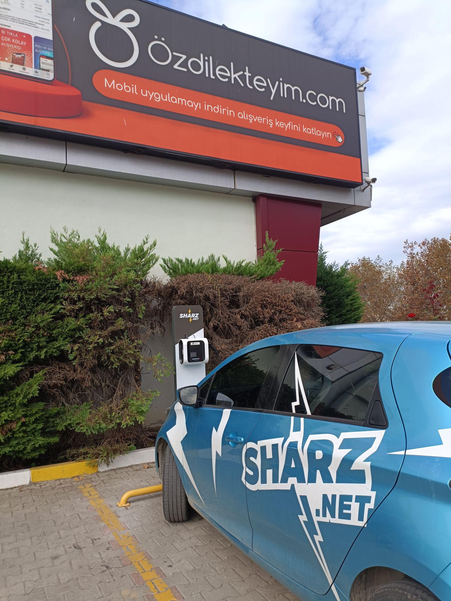 SHARZ - ÖZDİLEKPARK BURSA GEÇİT AVM | Geçit, Mudanya Yolu 6.km | EV Station
