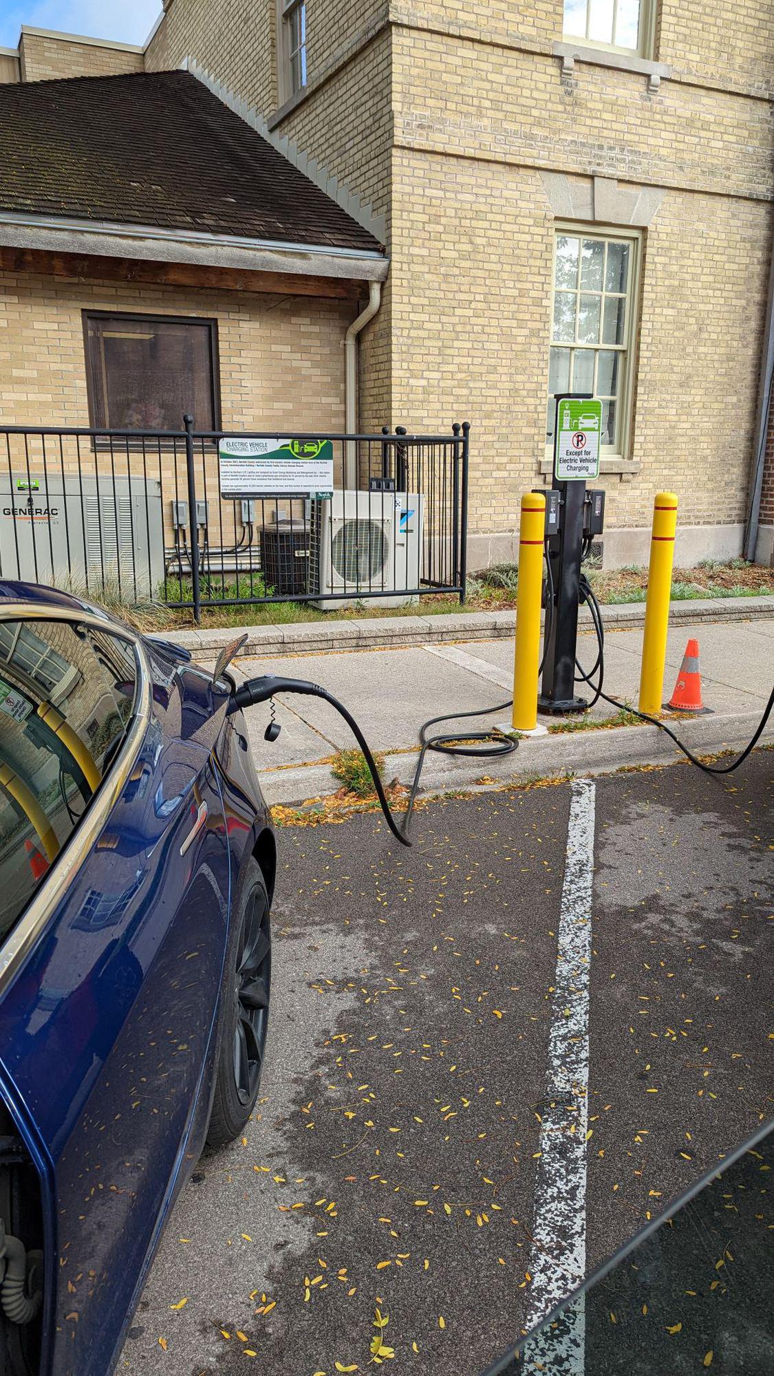 Norfolk County Public Library - Simcoe Branch | Simcoe, ON | EV Station